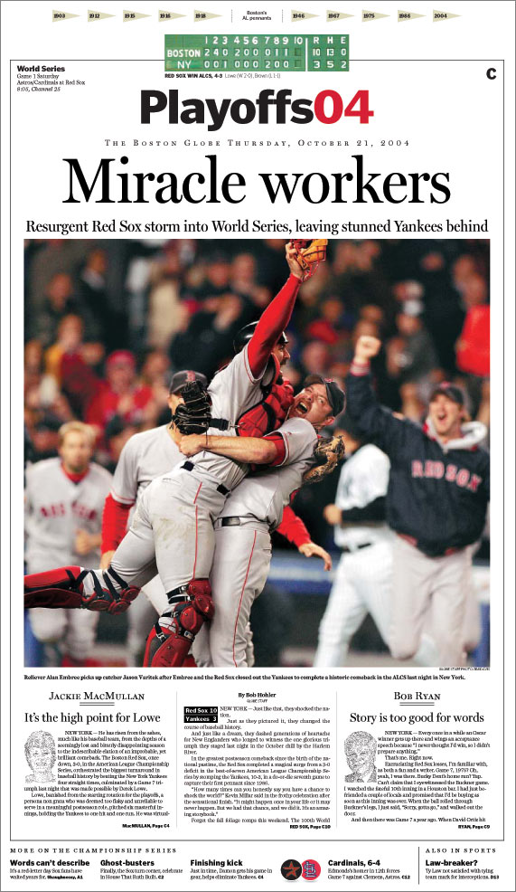 Red Sox Win the ALCS